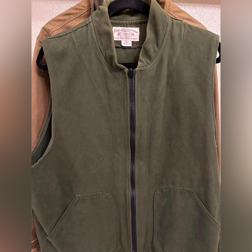 Filson Moleskin Vest Made - Gem